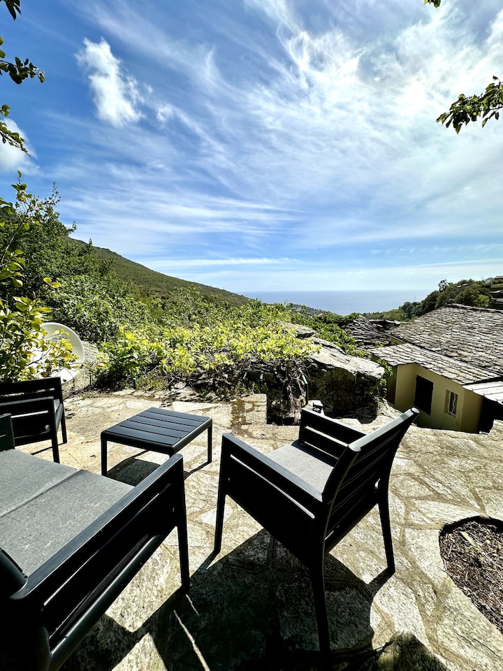 Casa Serena, Vue Sur La Mer - Ultra Paisible - Cap Corse