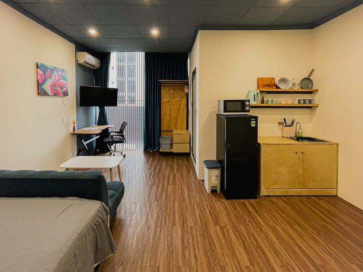 Apt W Kitchen Fast Internet |Near Airport & Center - Hô Chi Minh-Ville