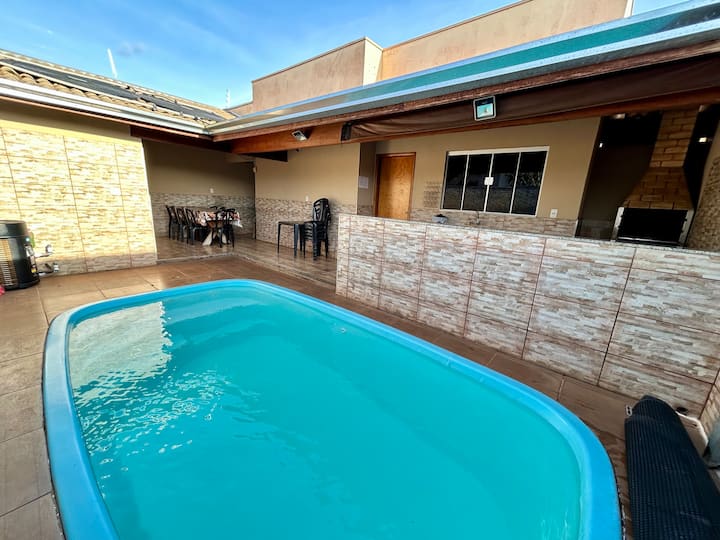 Piscina C/ Aquecedor, Ar Cond, Wifi, Smartv - Olimpia
