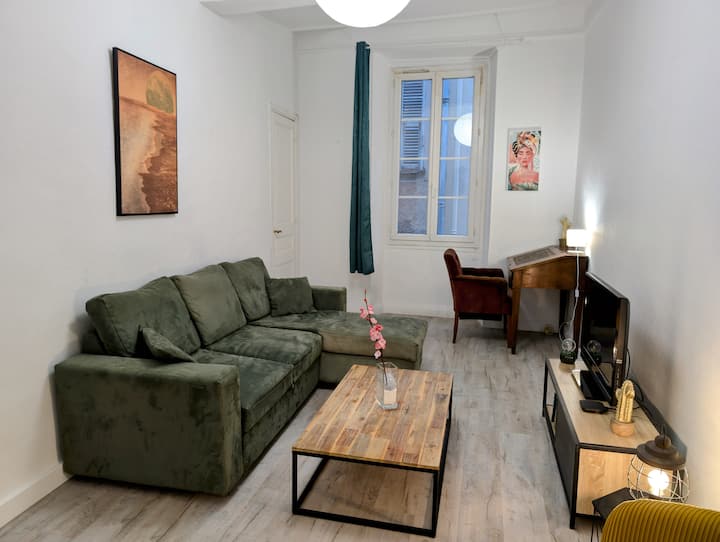 Appartement De Charme Climatisé - Cœur Vieux Nice - Villefranche-sur-Mer