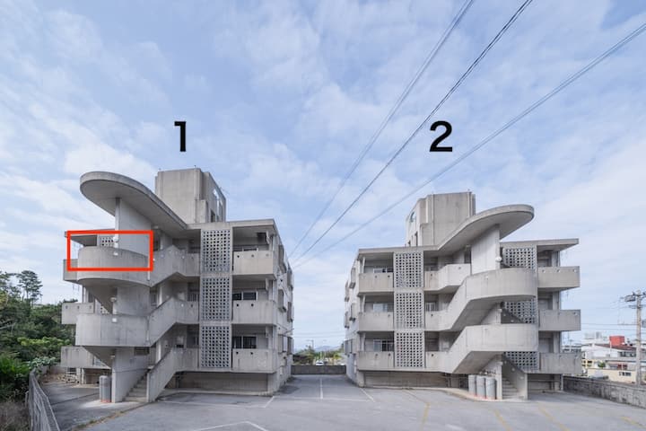 1-301号 2ldkコンドミニアム タイプB(和室)シークレットビーチ ファミリー・グループ向け - Okinawa, Japan