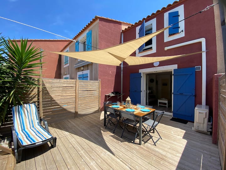 Villa à La Mer Labellisée 3 éToiles - Torreilles