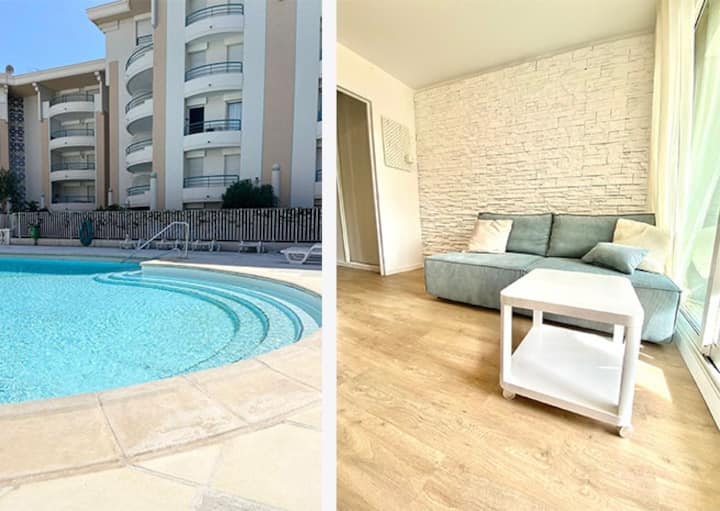 Superbe *Port Fréjus*piscine*lumineux* 5 Personnes - Fréjus