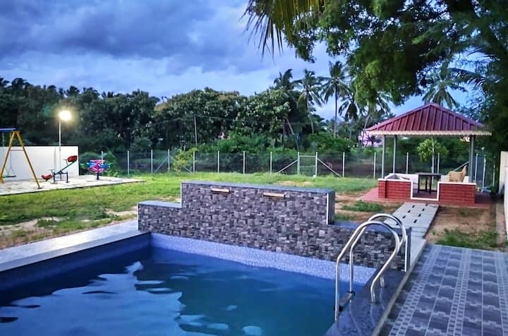 2 Bh Riverfront Villa, Kanyakumari & Swimming Pool - Nagercoil