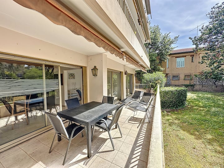 130m2 Terrasses, Jardin, 4chambres, Climatisation - Cannes