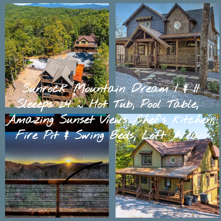 Sunrock Mt. Retreat ~ Family Reunions Sleeps 24~