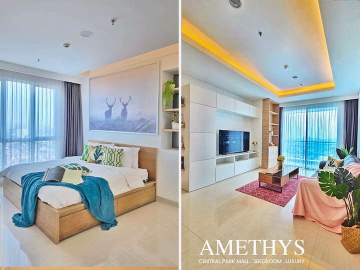 Amethyst Sanliving • 3br + 1br• Central Park Malls - West Jakarta