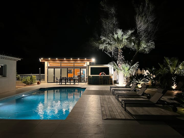Villa 8 Personnes Avec Piscine - Cavalaire-sur-Mer