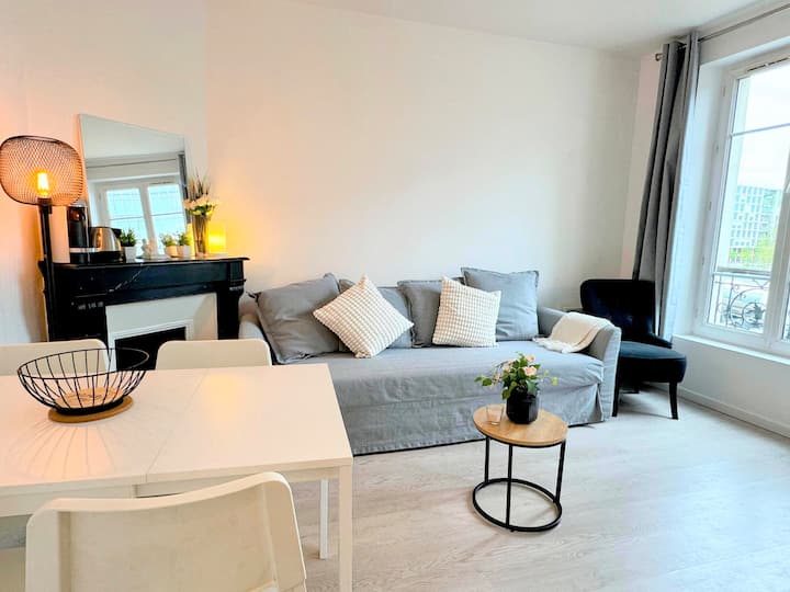 Moderne Appartement Aux Portes De Paris - 4per - Clichy-la-Garenne