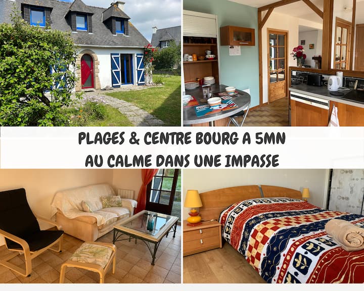 Plages Et Bourg à 5 Mn - Au Calme - Wifi - Larmor-Plage