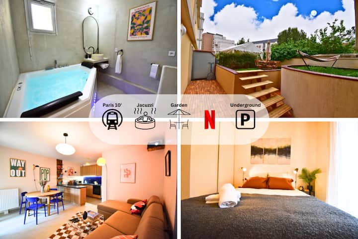 Oasis Spa Bath Et Jardin Parisien - Enghien-les-Bains