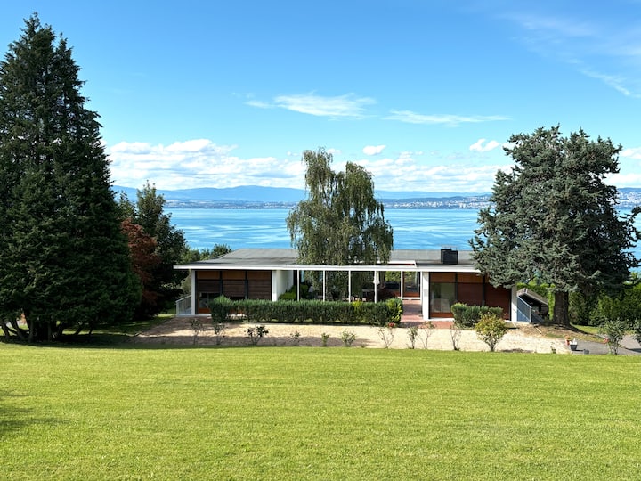 Mid-century Evian Villa With Lake Views - Thonon-les-Bains