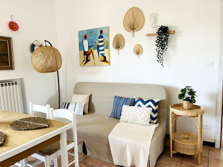 First Line Sea View Beach Apartment Caravella - Pineto
