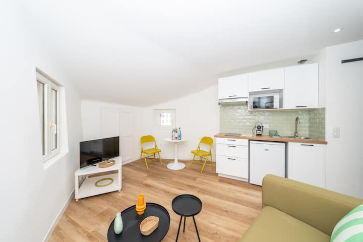 2 Pieces, 5 Min Croisette, Plage, Vieille Ville - Cannes