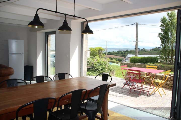 La Romance,vue Mer, Jardin Et Proche Plage - Roscoff
