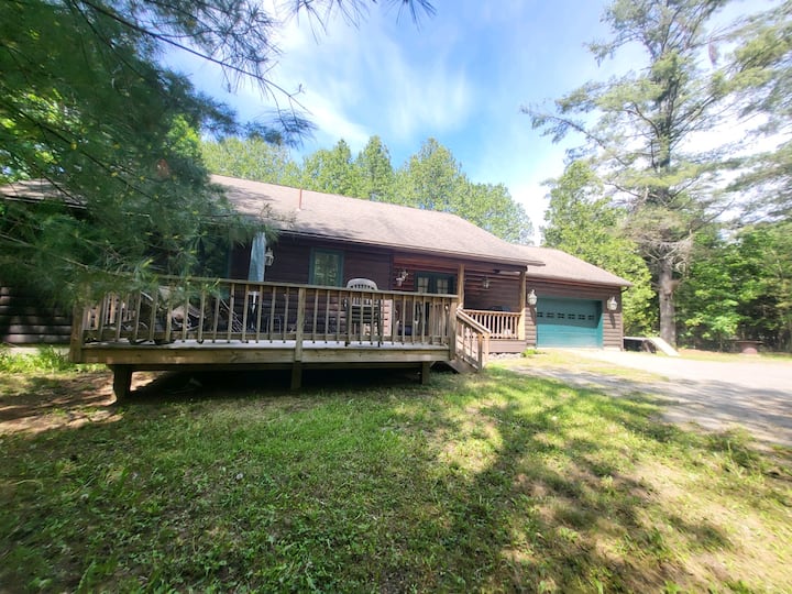 Amazing Adirondack Lodge/cabin-crystal Lake - Adirondack, NY