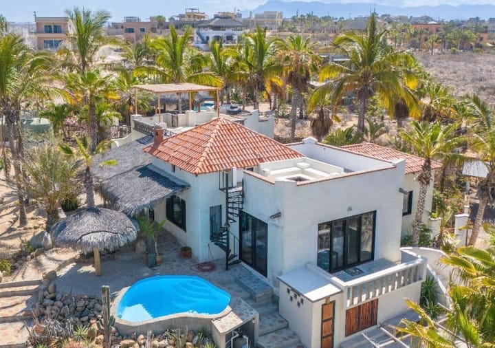 Casa Baja Bliss - By The Pacific - New On Market. - Todos Santos