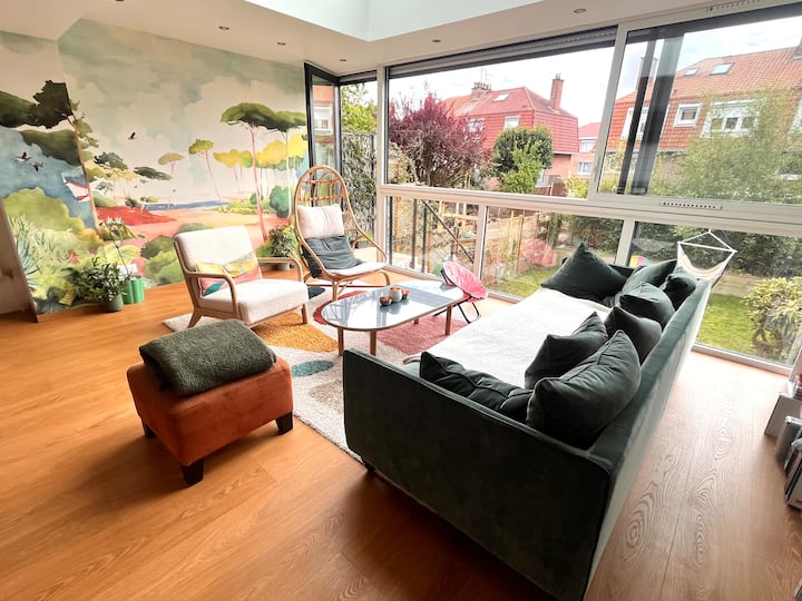 Maison T6, Vieux-lille, Parking Gratuit, Citadelle - Lille