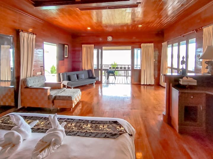 2br Clifftop Villa: Pvt Pool, Sea Views & Beach - Ko Chang