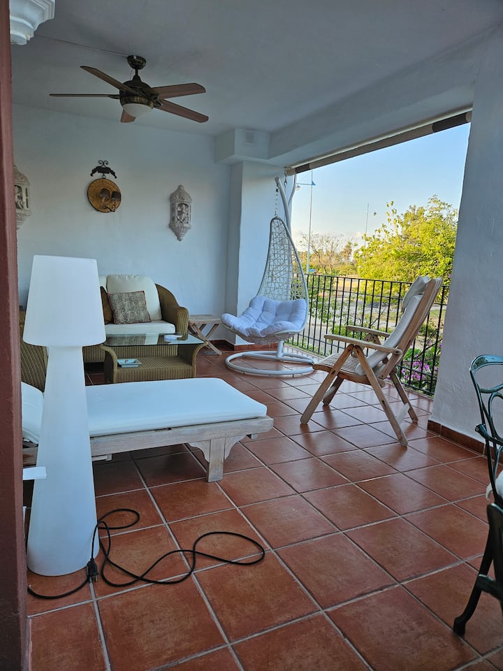 Gran Terraza Y Piscina A 5 Min De La Playa - San Pedro
