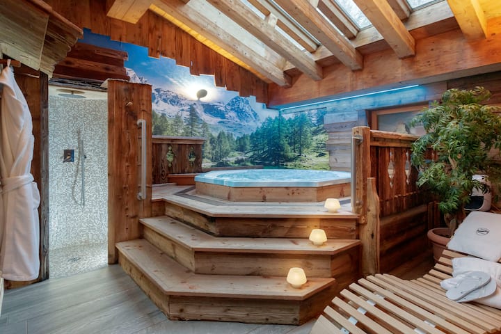 Charming Ski Chalet | Private Spa & Breakfast - Valtournenche