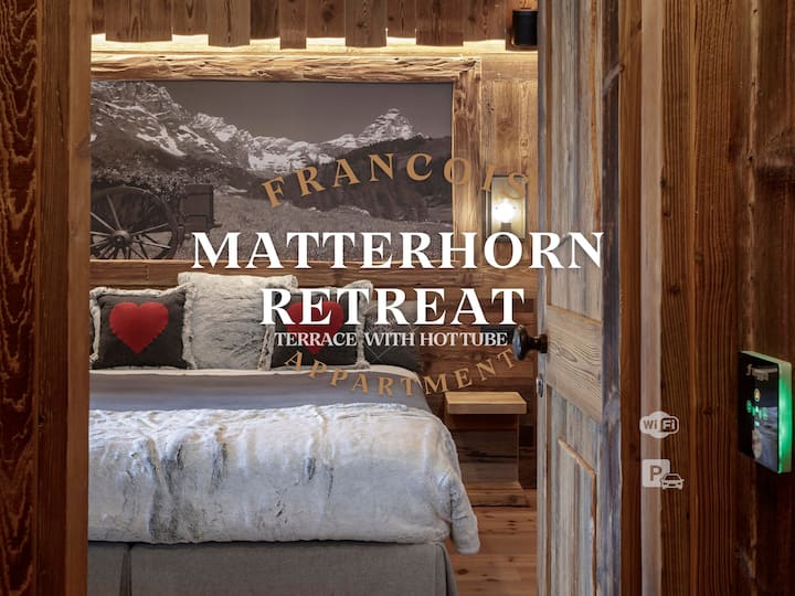 Stylish Central Duplex | Terrace, Jacuzzi & Park - Zermatt