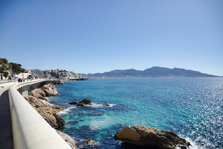 Coquet Appartement En Bord De Mer Et Corniche - Marsella, Francia