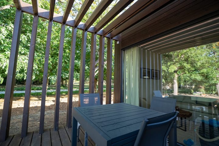 Charming 2br Bungalow - Ac, Natural Pool And Peace - Santarém