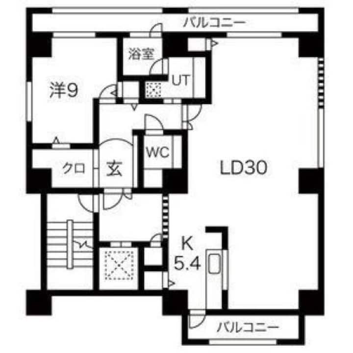 S3.801/8th Fl./sapporo/100sqm/free-parking/7ppl. - Sapporo