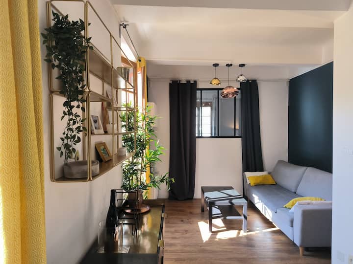 Grand T2 Pour 4 Personnes, Marché Noël, Gare, Port - La Seyne-sur-Mer