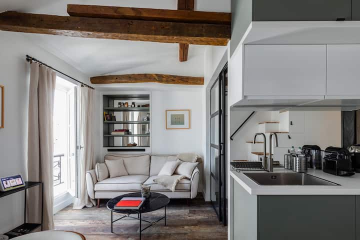 St Germain Design Flat Monthly Stays Mobility - Paris