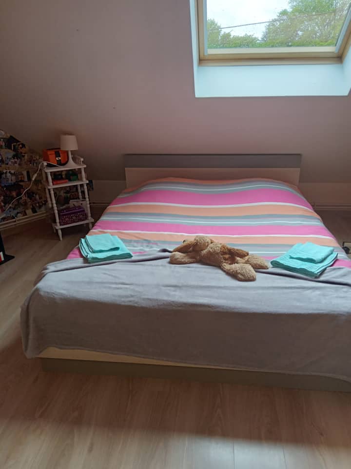 1 Chambre Pour Deux Personnes - Villers-Bocage