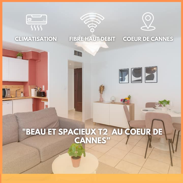 Le Gabin #Centre-ville #Climatisation #Wifi - Cannes