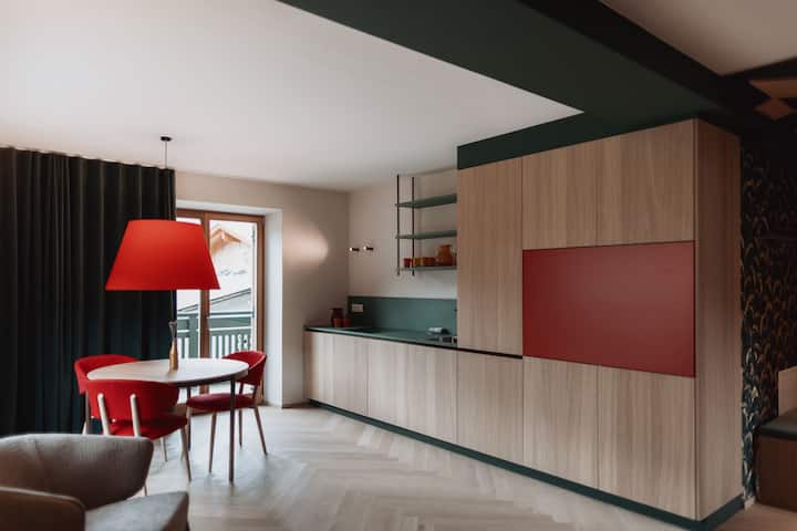 Neue 50 M² Design-ferienwohnung Mit Südbalkon - Brixen