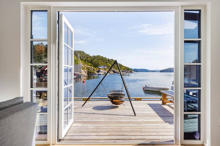 Cabin By The Sea 30 Min. From Bergen/ Boat Rentel - Bergen, Norwegen