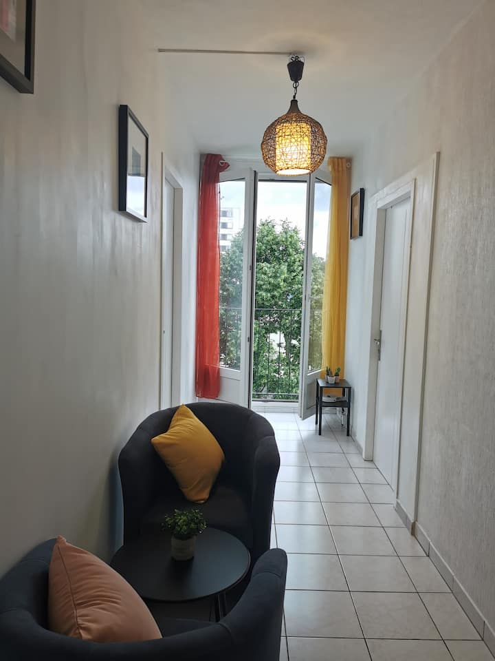 Chambre N°1  Dans Un Appartement - Nantes