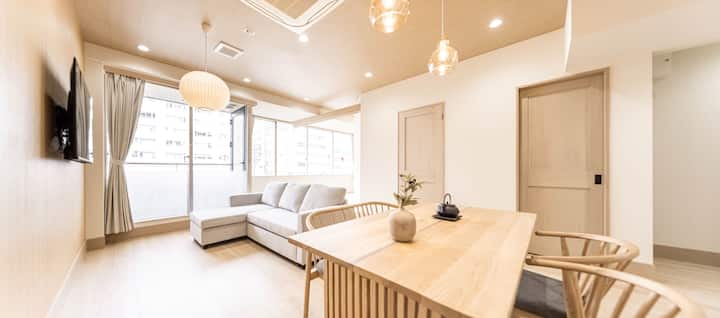 New！station1min/ 78㎡ Beautiful Big House/2shower - Osaka