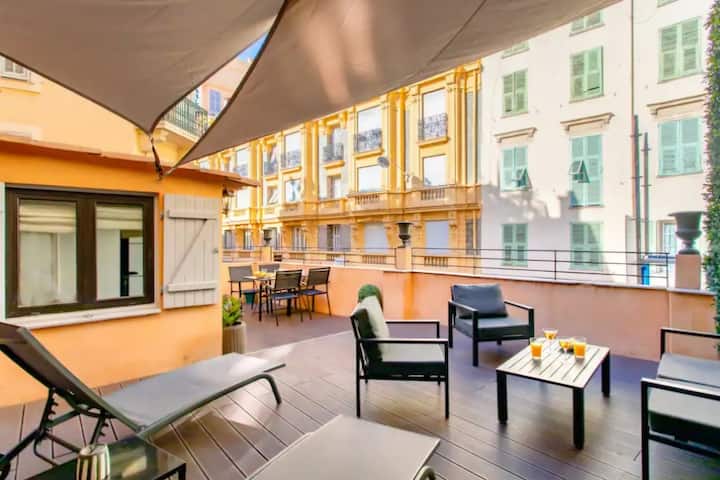 Guidoni | 2 Chambres + Grande Terrasse & Ac - ibis Nice Centre Notre Dame
