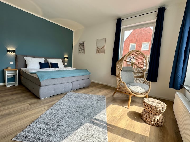 Familienfreundliches City Apartment Mit Balkon - Mer du Nord