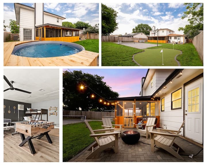 Stay Where You Play -  Game Room, Hot Tub/pool - San Antonio, TX