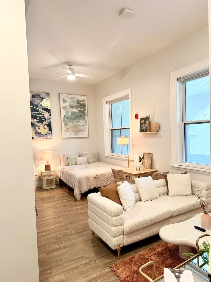 Gallery Like Studio With Room Divider Near City - Boston, MA