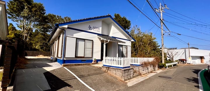 青島神社5分/無料駐車場/最大10名/大型Tv/キッチン - Miyazaki