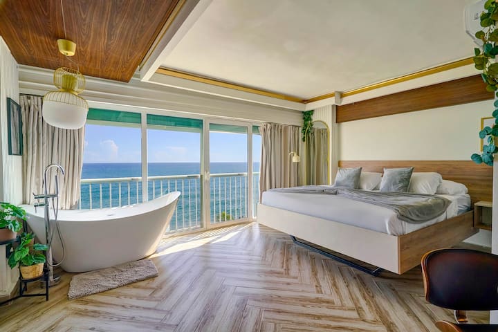 Elegant Studio With Bathtub Ocean View - Santo Domingo