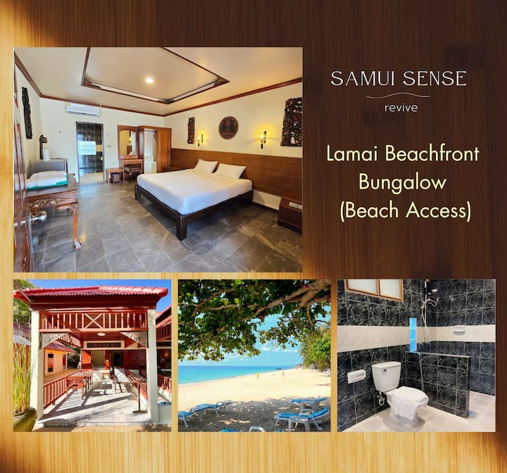 Lamai Beachfront Bungalow + Big Terrace (B) - Ko Samui, Island