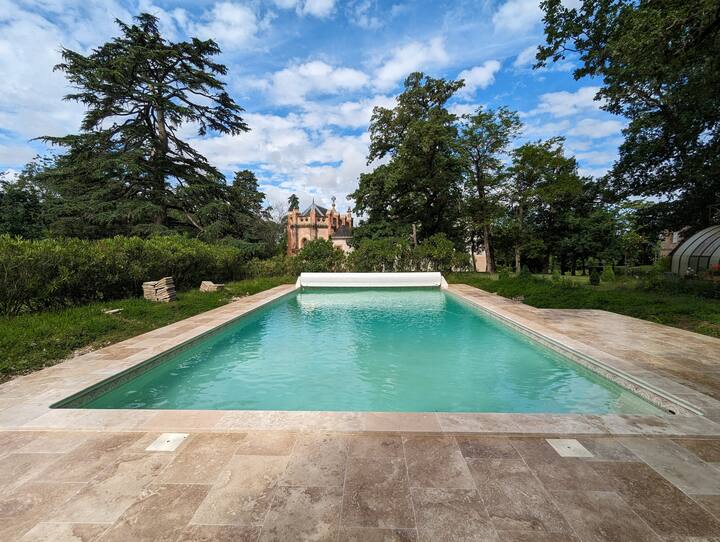 La Vie De Château Avec Piscine - Lavaur