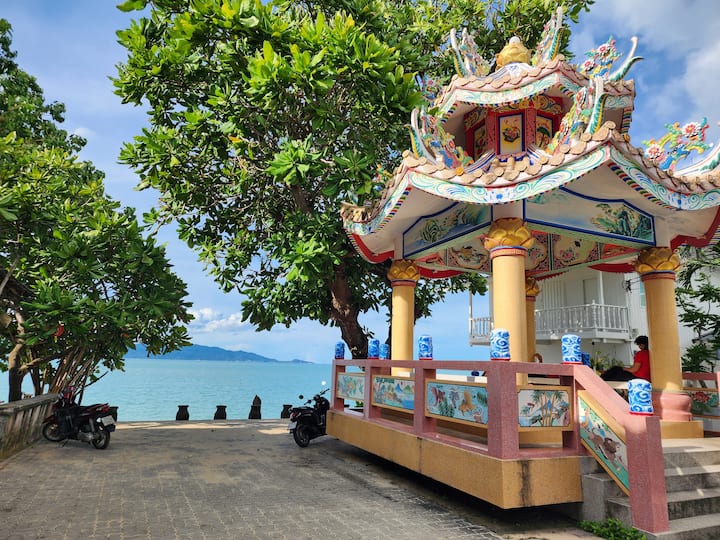 1 Bedroom Top Floor Just Walk Down To Beach Maenam - Koh Samui