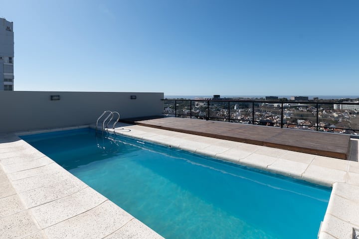 Elegant Studio Near River Plate · Pool - Argentina