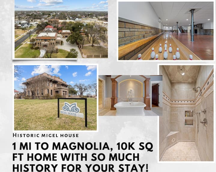 Historic Migel House- Downtown& Close To It All! - Waco, TX