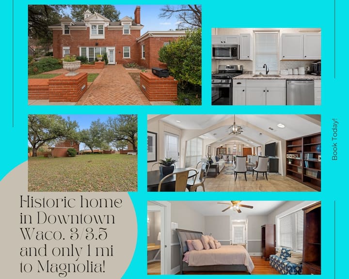 Downtown Historic Carriage Home-3bd/3bath - Waco, TX
