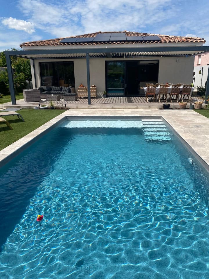 4chb Piscine Proche Plages Lunel Petite Camargue - Lunel